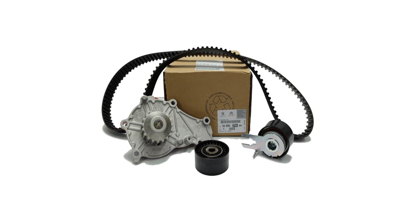 Peugeot 1007 1.6hdi gyári új vezérműszíj készlet vízpumpával, vezérlés ...