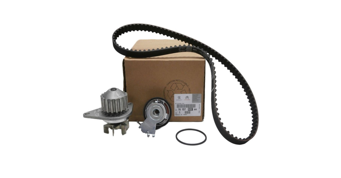Peugeot 1007 1.4 8V gyári új vezérműszíj készlet vízpumpával, vezérlés ...