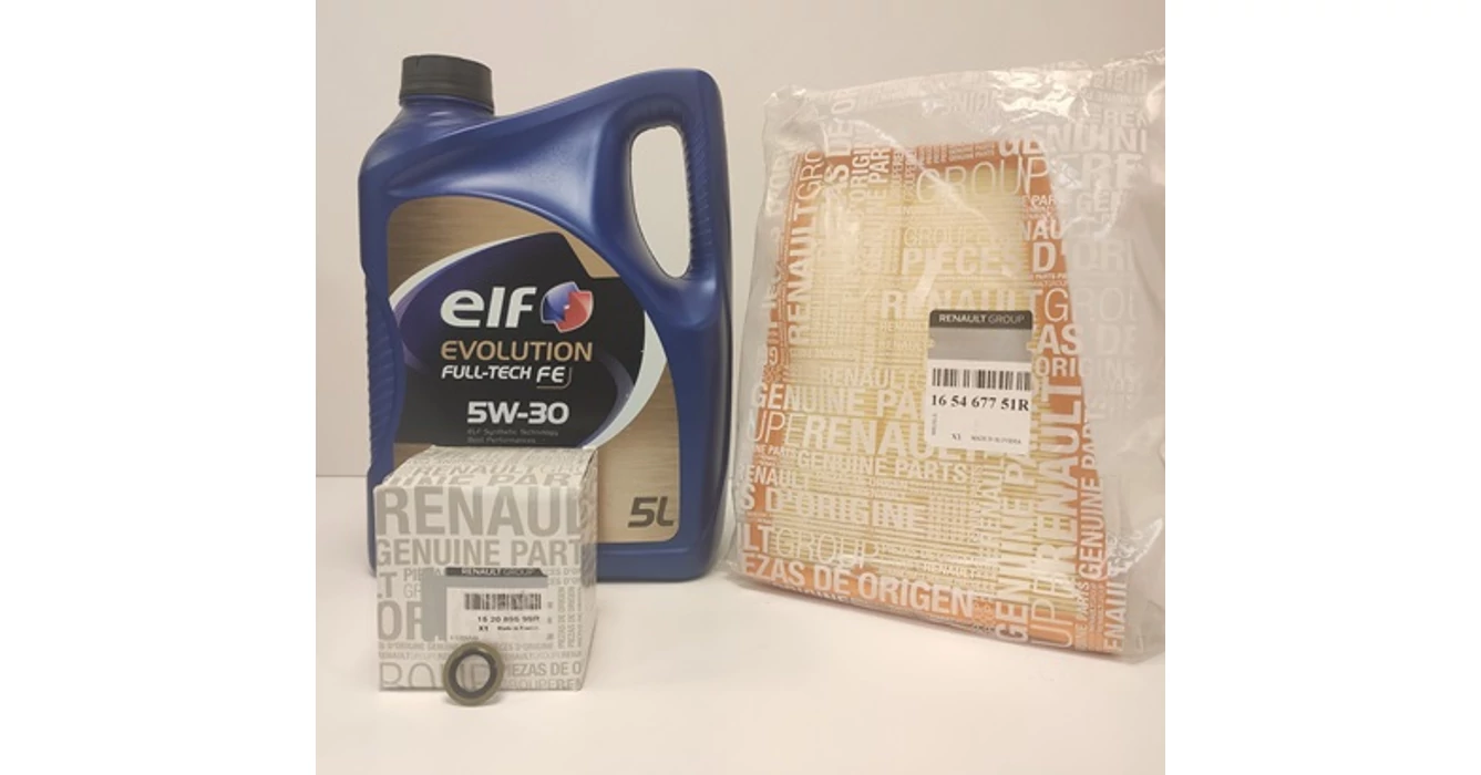 Renault Megane III 1.9dci gyári új olajcsere csomag 2008-2015-ig Elf ...